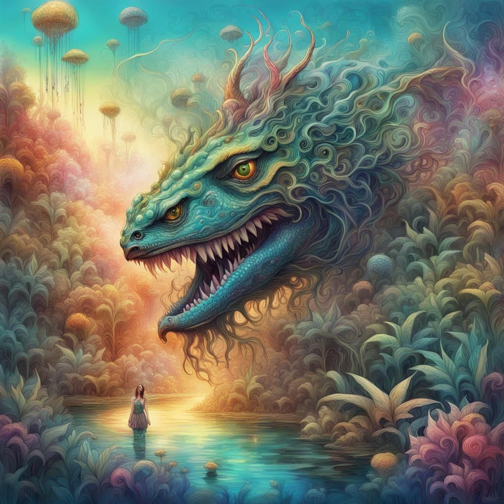 Summery summertime creatures - AI Generated Artwork - NightCafe Creator