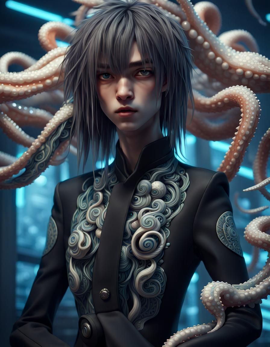 Octopus Spirit 1 - AI Generated Artwork - NightCafe Creator