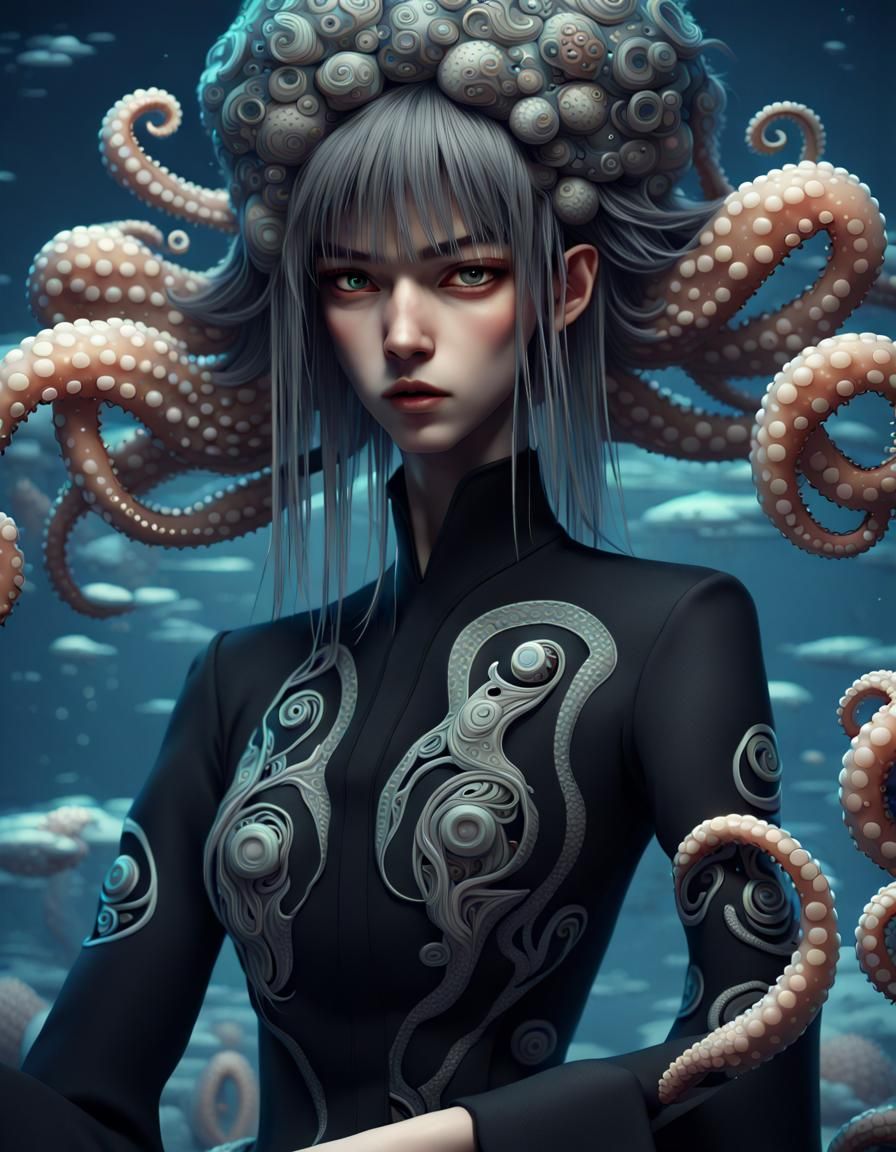 Octopus Spirit 3 - AI Generated Artwork - NightCafe Creator