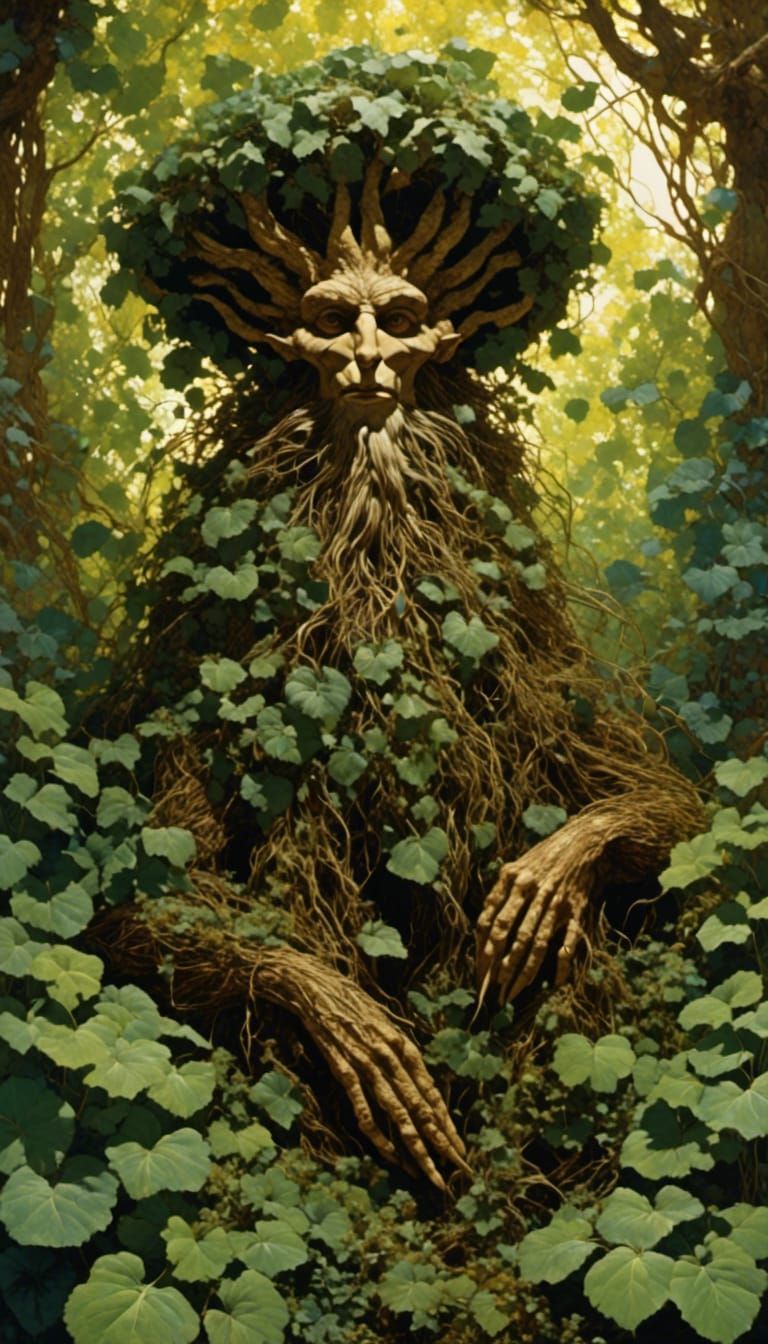 Forest Root Spirit - AI Generated Artwork - NightCafe Creator