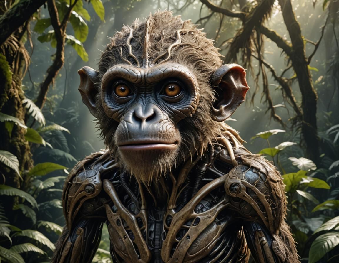 monkey - AI Generated Artwork - NightCafe Creator
