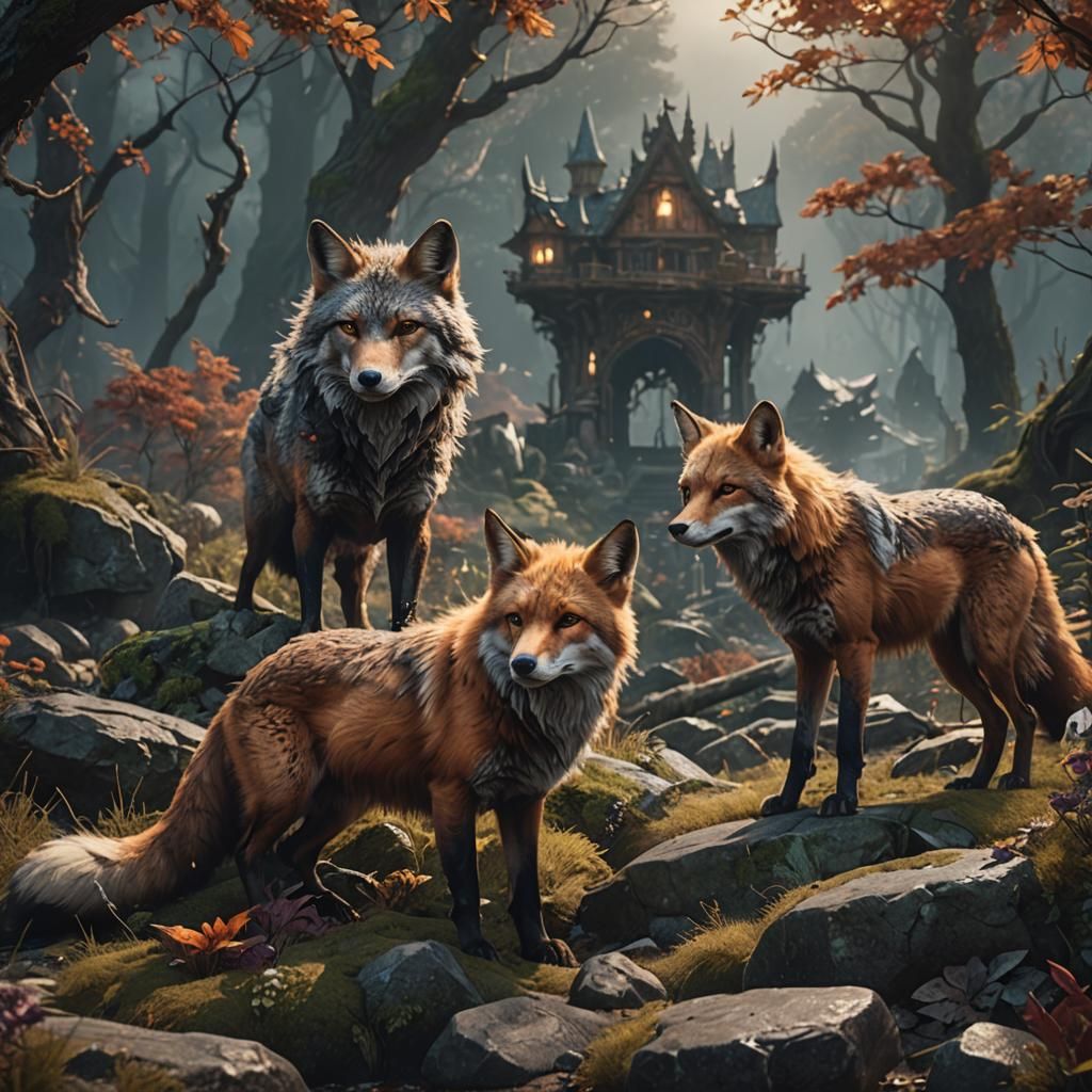 Wolfox - AI Generated Artwork - NightCafe Creator