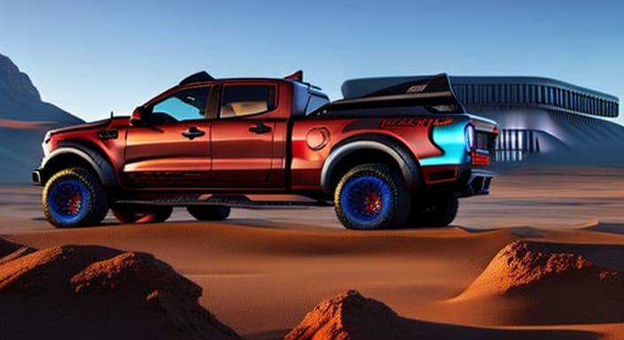 90's Ford Shelby Ranger Raptor Truck, Super Car Performance and with ...