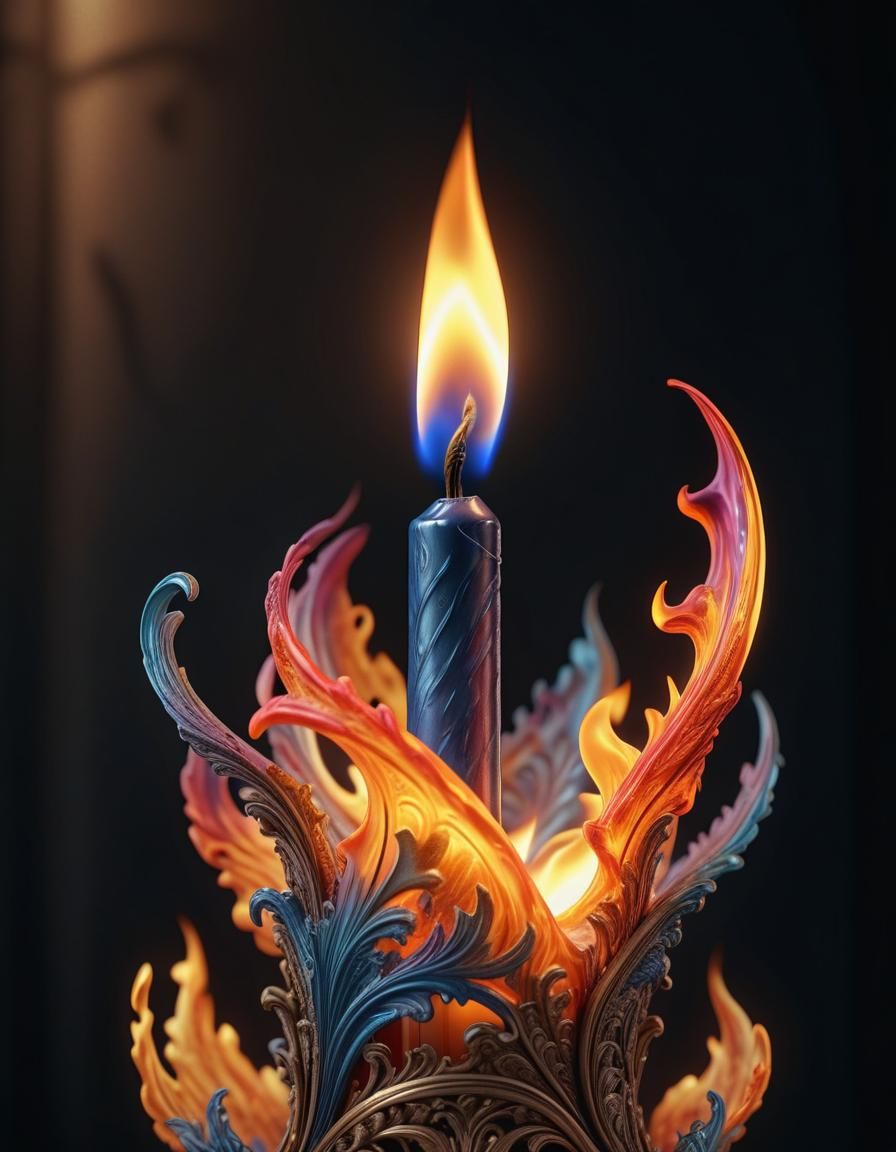 Flame - AI Generated Artwork - NightCafe Creator
