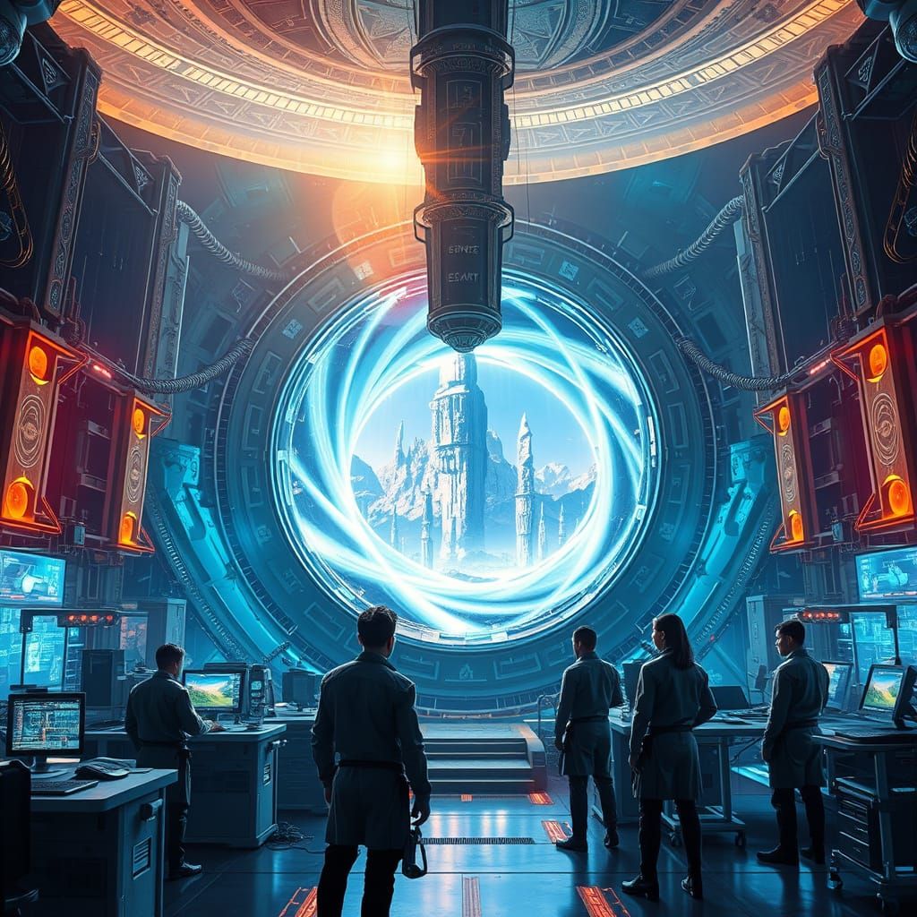 Inventors at work - Inventors Unleash Cosmic Portal in High-...