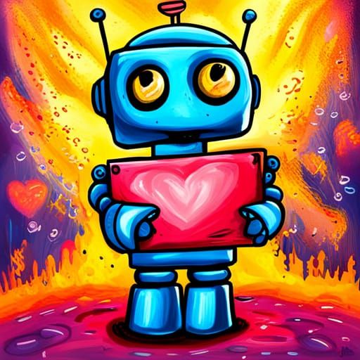 LOVEBOT - AI Generated Artwork - NightCafe Creator