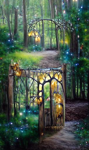 The Fairy Gate - AI Generated Artwork - NightCafe Creator