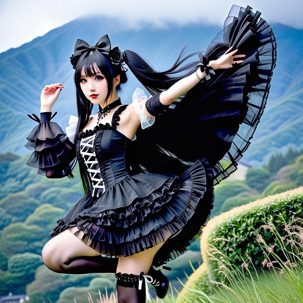 The Kuro-Rori Ranger - AI Generated Artwork - NightCafe Creator