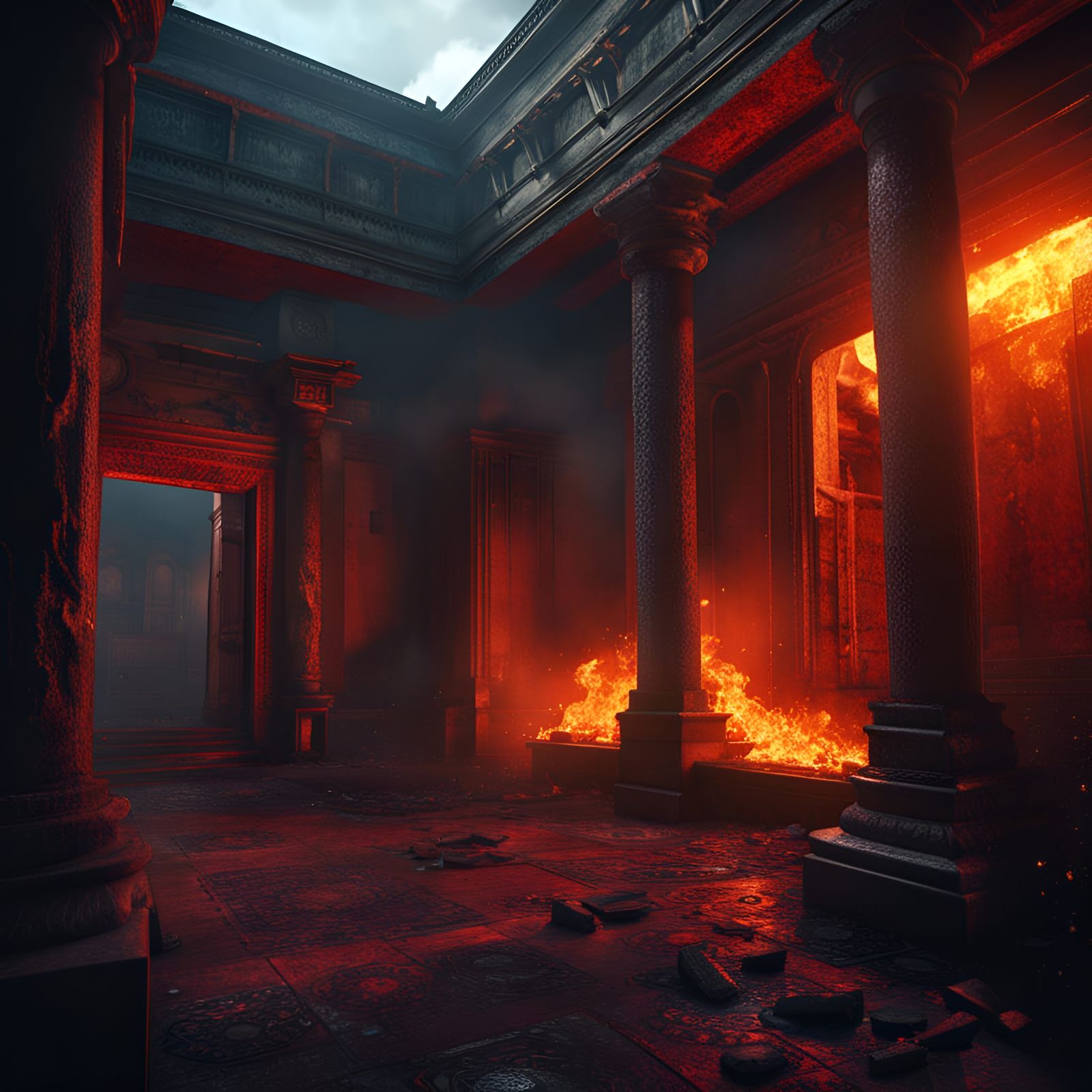 Fire - AI Generated Artwork - NightCafe Creator