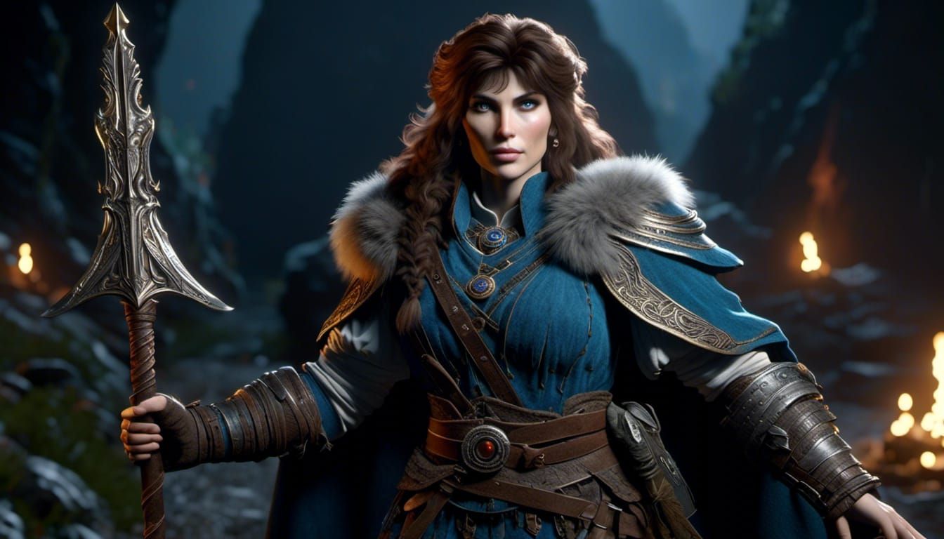 Svelka, Cleric of Kelemvor #2 - AI Generated Artwork - NightCafe Creator