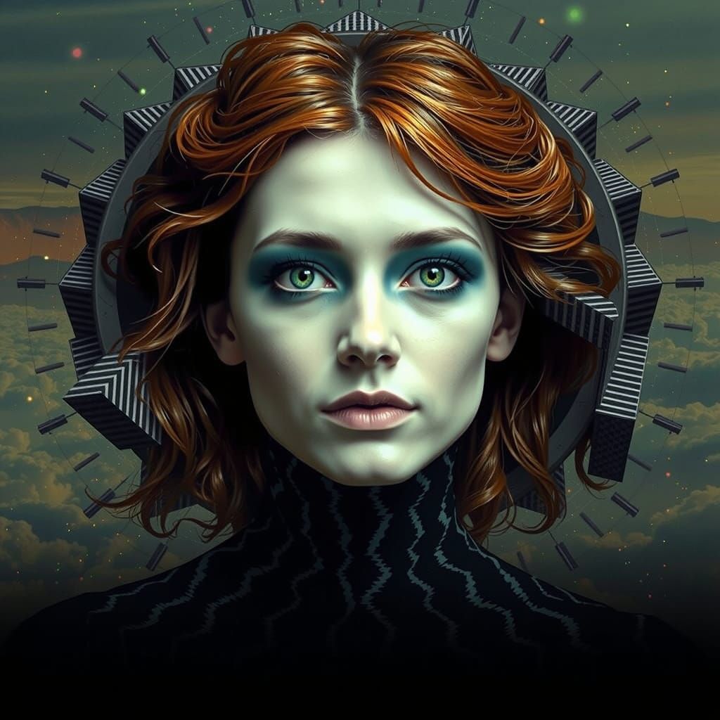 Impossible Architecture: Escher's Waterfall within... - AI Art