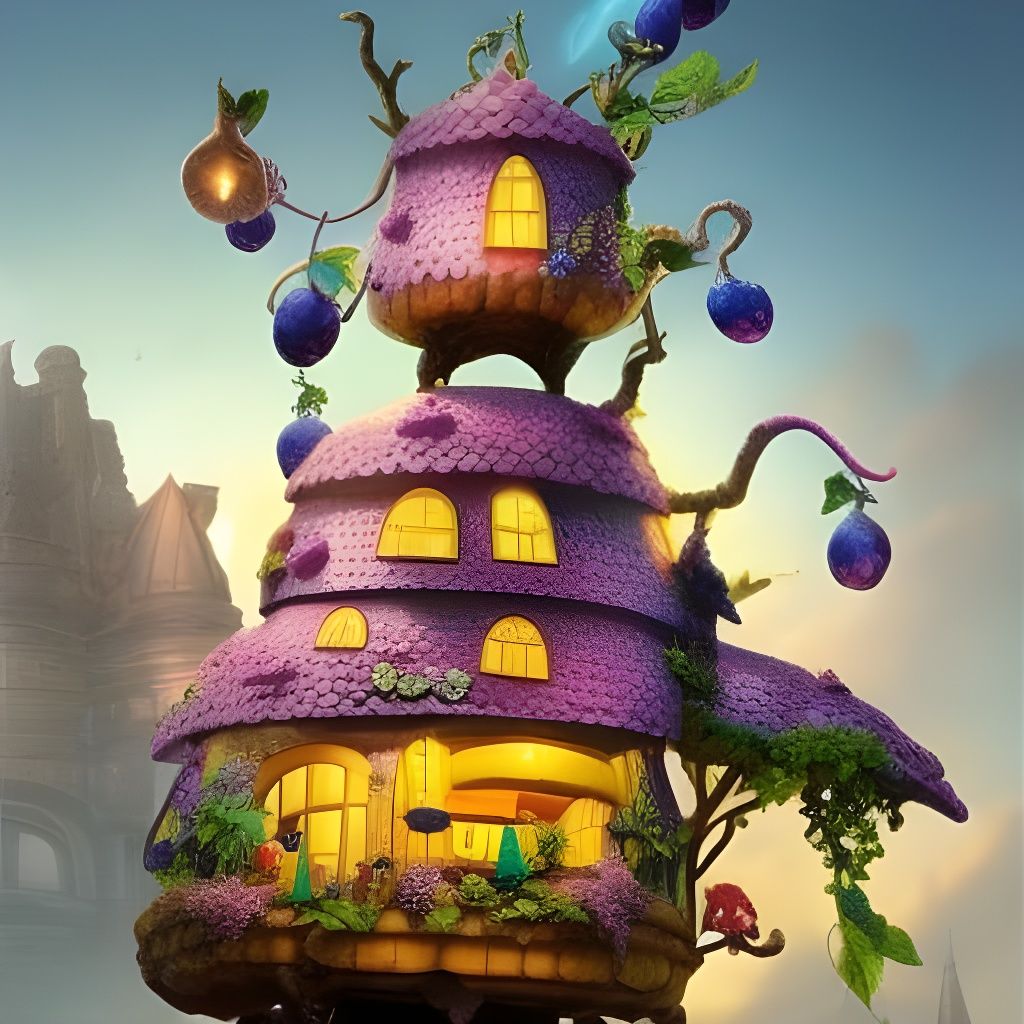 Playful Imp's House - AI Generated Artwork - NightCafe Creator