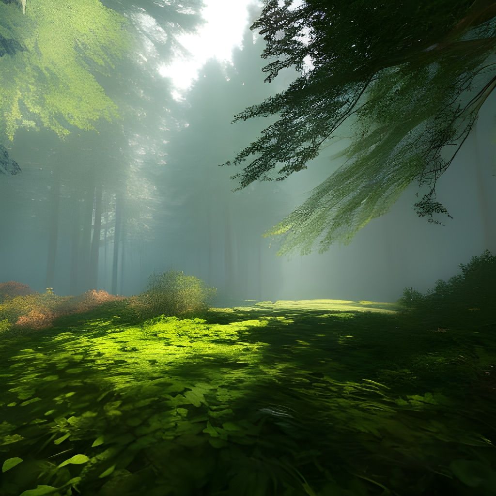 Greenery - AI Generated Artwork - NightCafe Creator