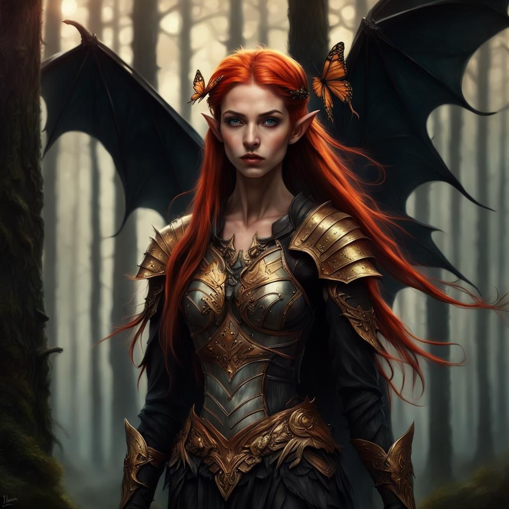 The Bat Elf - AI Generated Artwork - NightCafe Creator