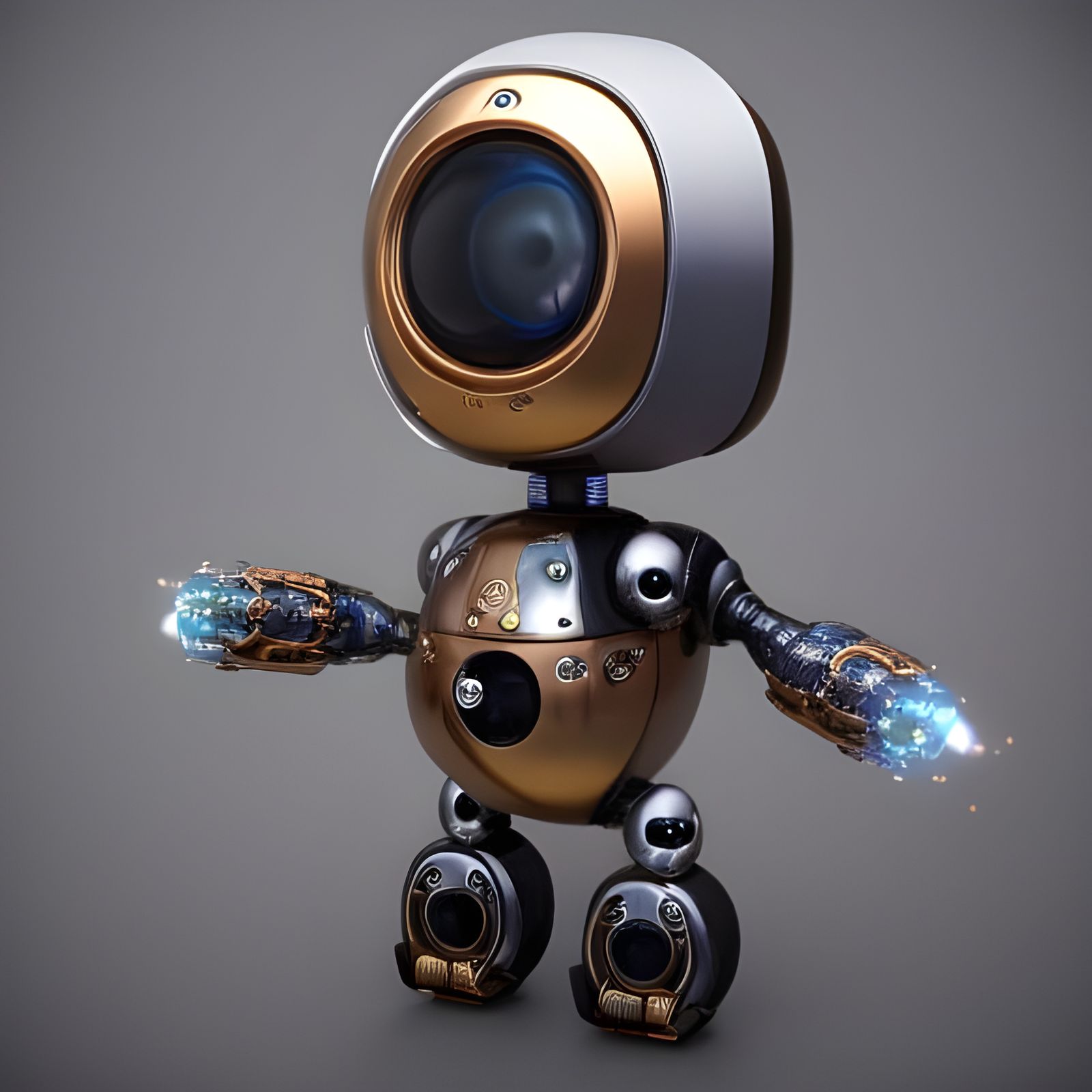 Cute robo 2 - AI Generated Artwork - NightCafe Creator