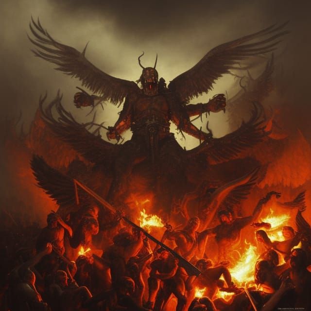 Hell - AI Generated Artwork - NightCafe Creator