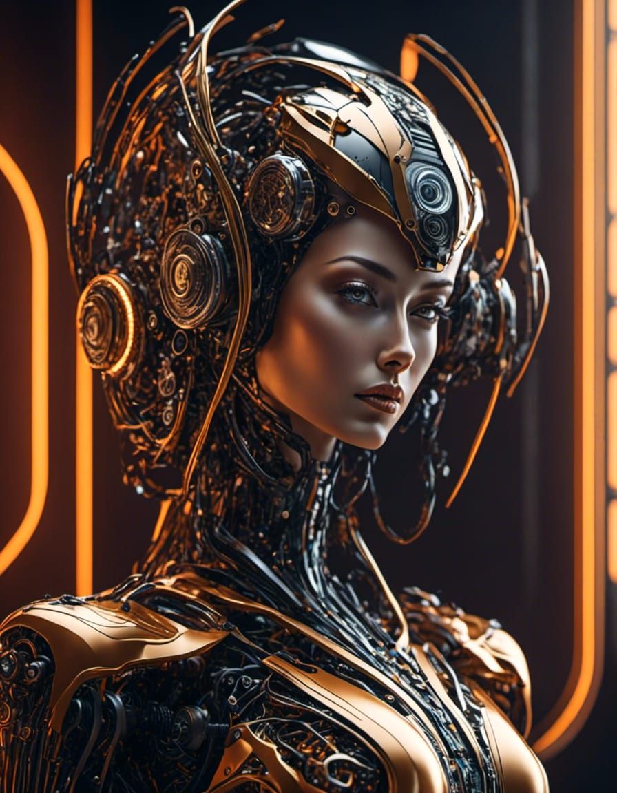 Ultra-Fashion: Android - AI Generated Artwork - NightCafe Creator