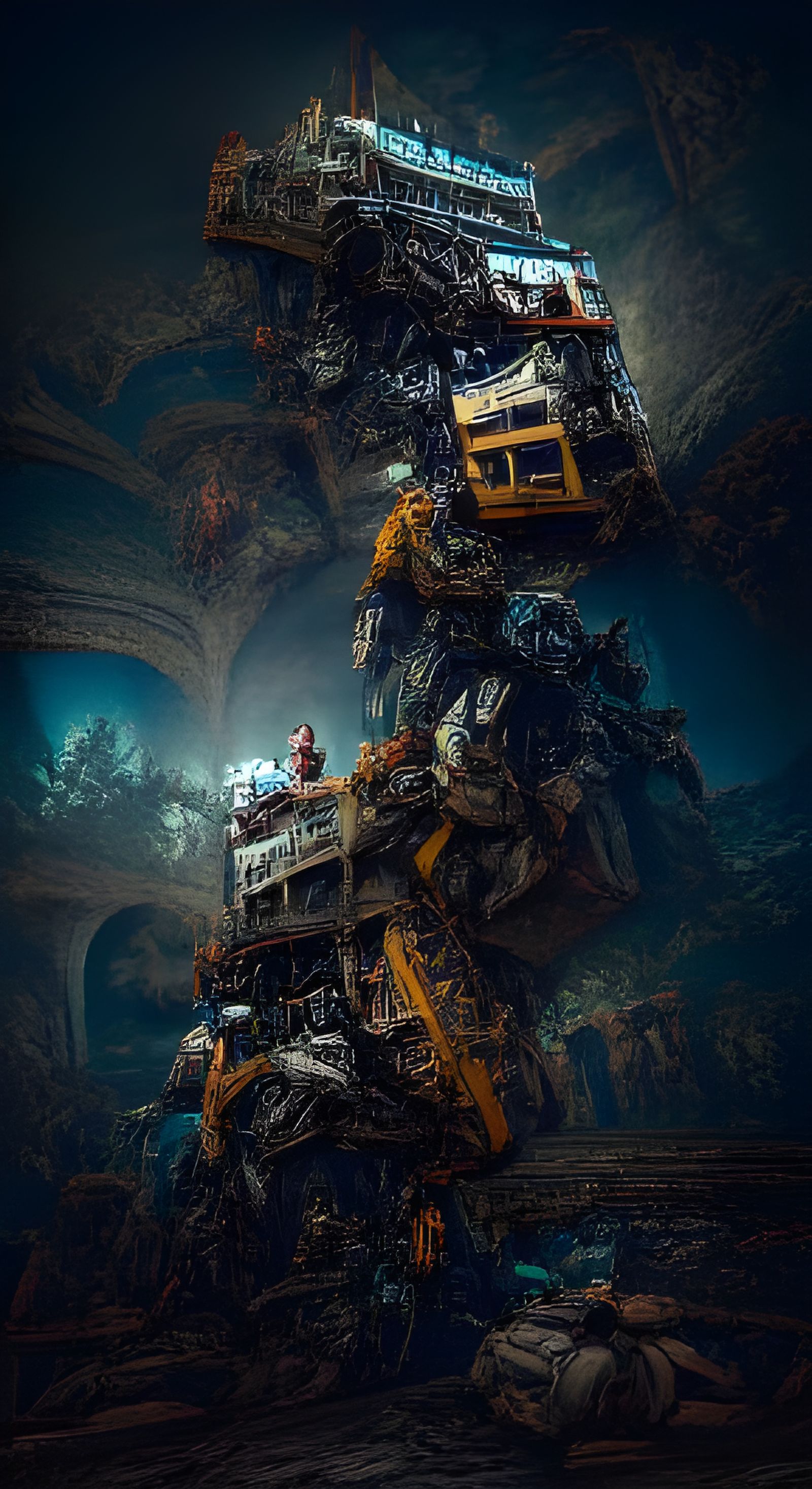 The transformers - AI Generated Artwork - NightCafe Creator