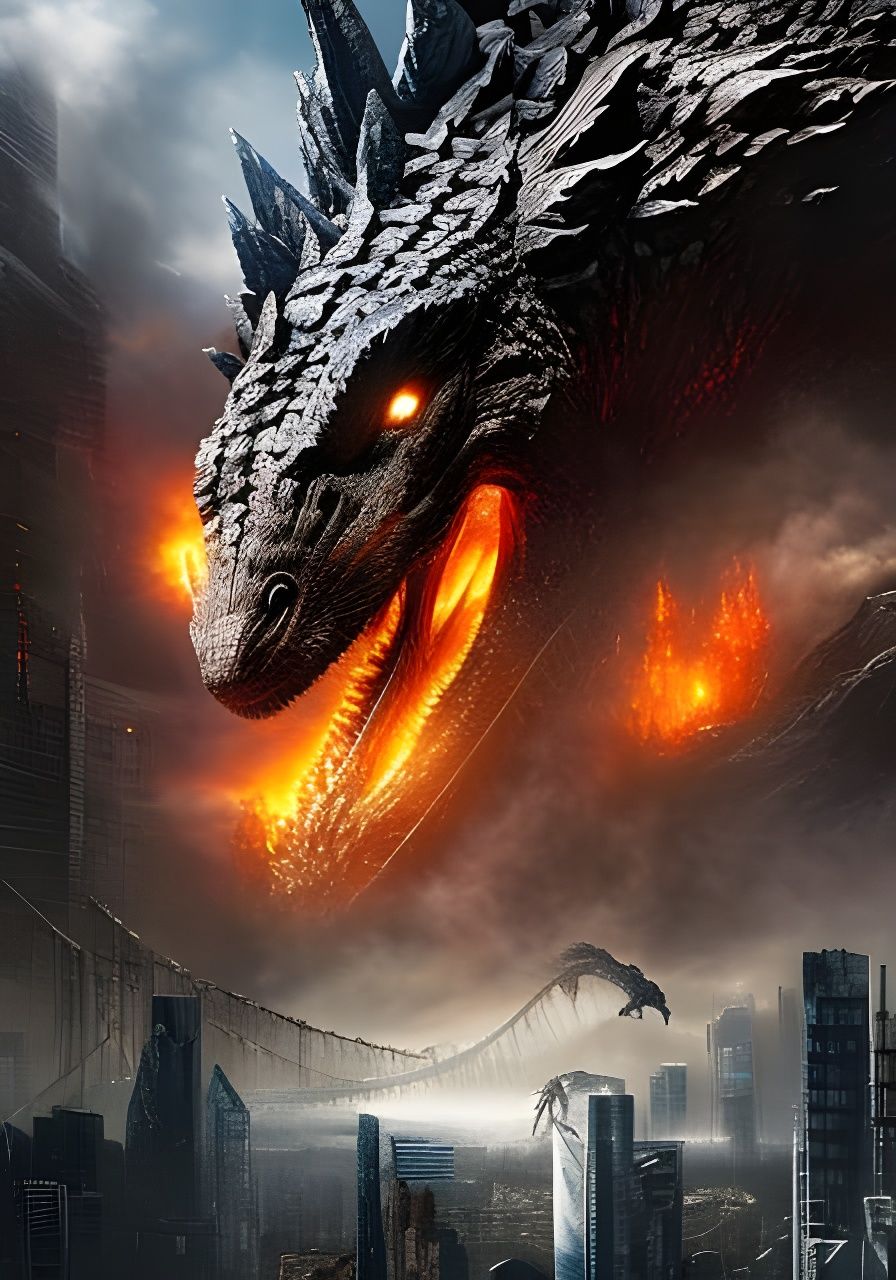 Monster invasion - AI Generated Artwork - NightCafe Creator