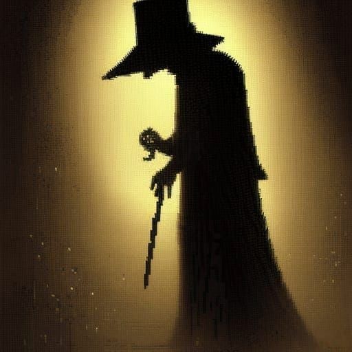plague doctor horror - AI Generated Artwork - NightCafe Creator