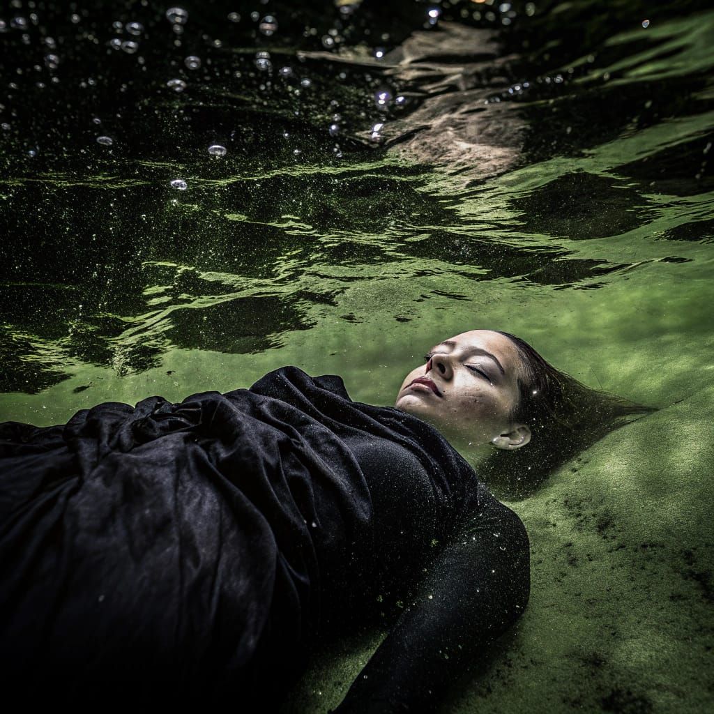 Watersperiments - Tragic Sinking into Midnight Ocean Depths