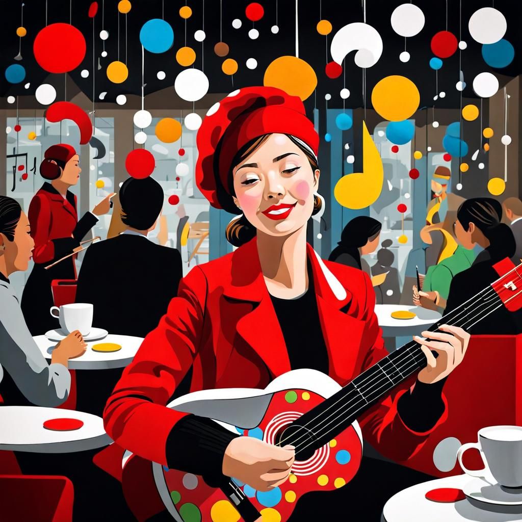 Come and enjoy the music of "Dot". The polka dot crazy singer always ...