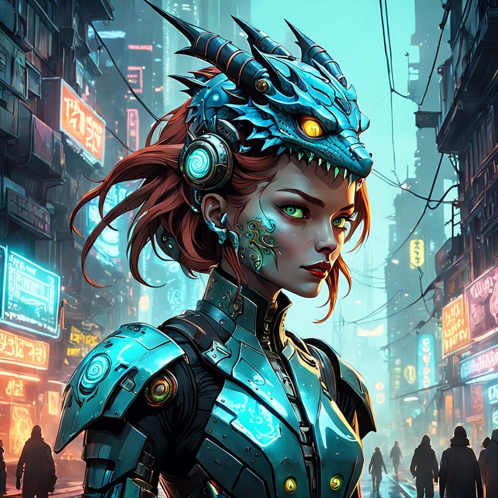 Cyberpunk crown - Cyberpunk crown