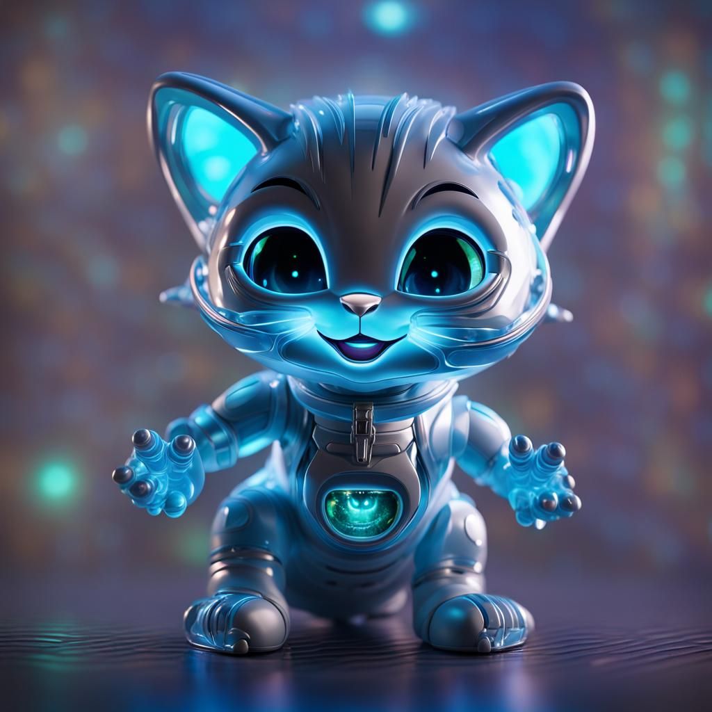Space Kitten - AI Generated Artwork - NightCafe Creator