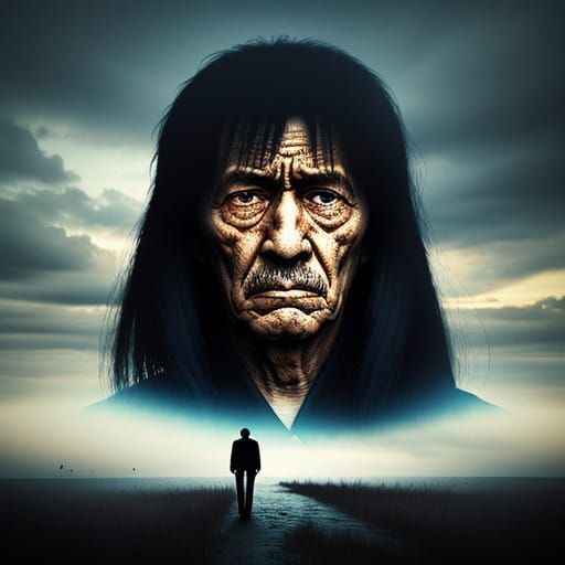 Ethereal Mourning Scene in High Definition - AI Art