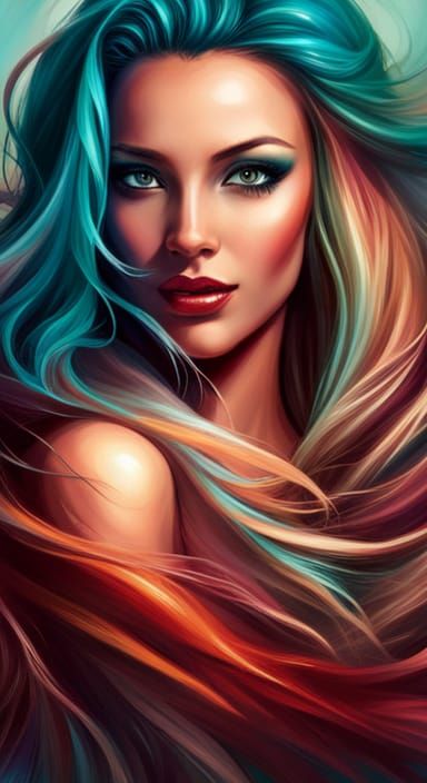 Beautiful highly detailed young woman, alluring lithe fairy, Hyper ...