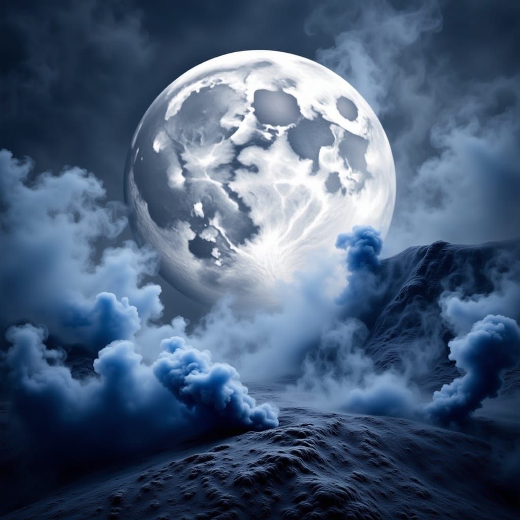 Moon in smoke - Moon in smoke