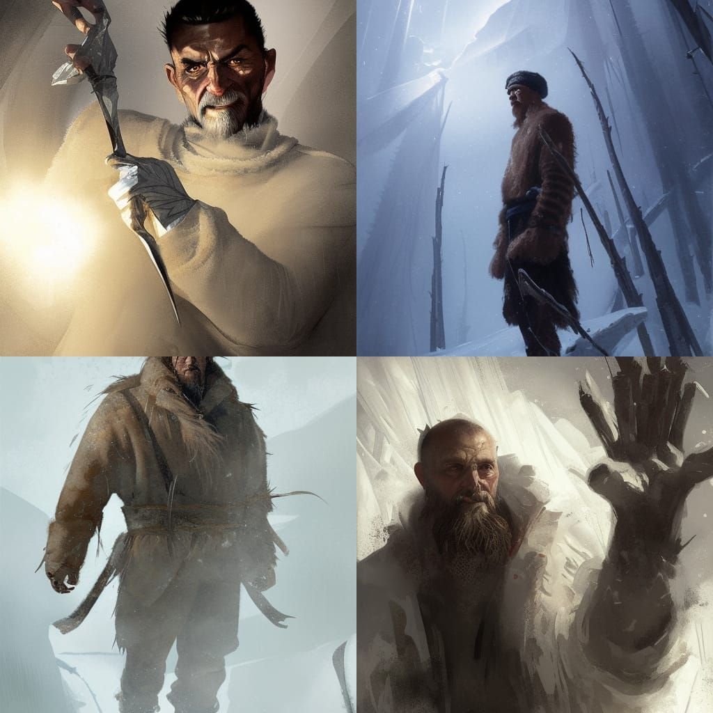 Ötzi the iceman - AI Generated Artwork - NightCafe Creator