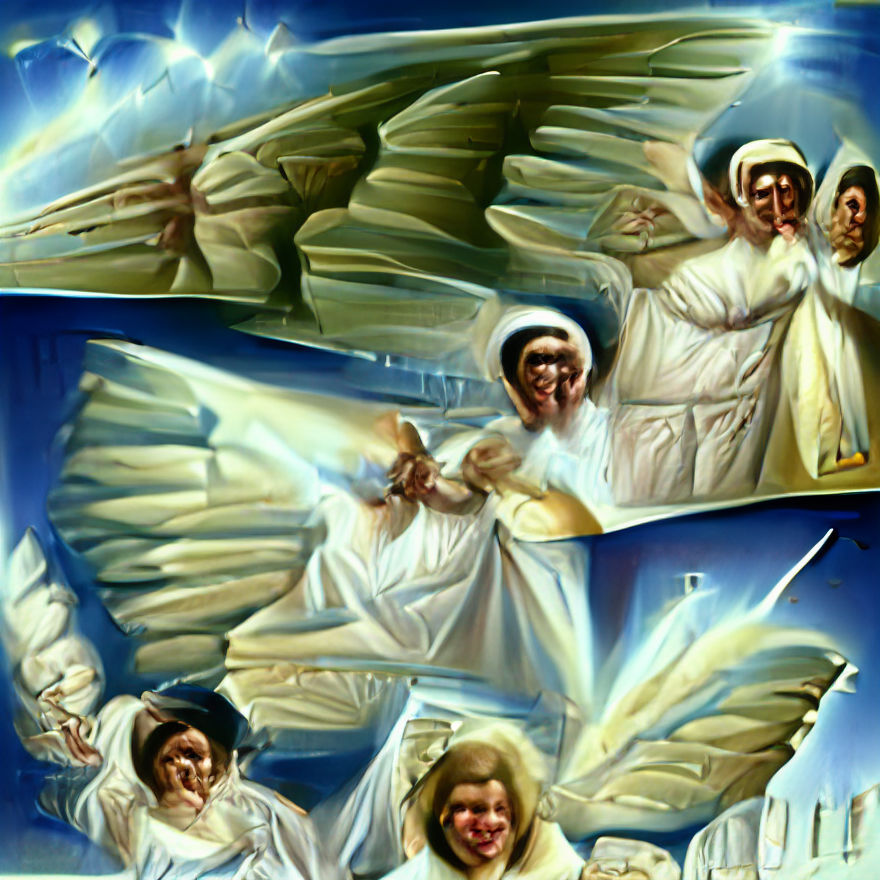 biblically accurate angels - AI Generated Artwork - NightCafe Creator