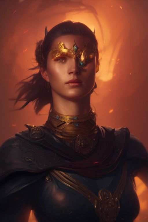 Warrior Queen - AI Generated Artwork - NightCafe Creator