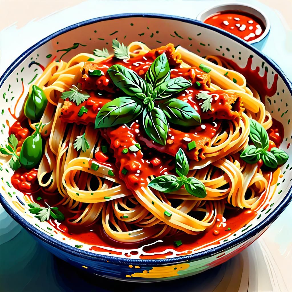 The Perfect Pasta - AI Generated Artwork - NightCafe Creator