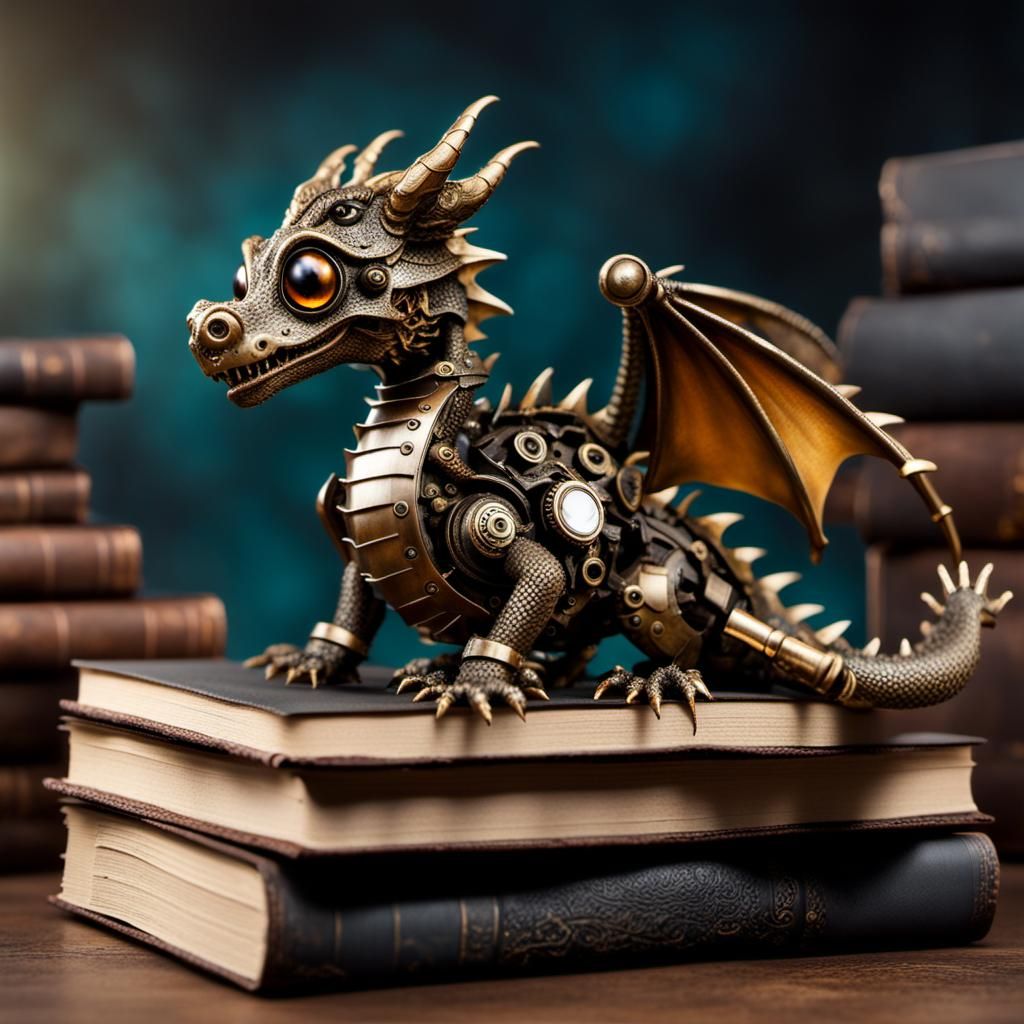 Clockwork dragon - AI Generated Artwork - NightCafe Creator