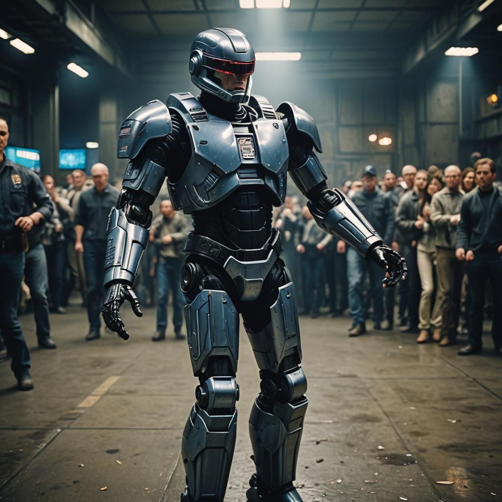 Robocop - AI Generated Artwork - NightCafe Creator