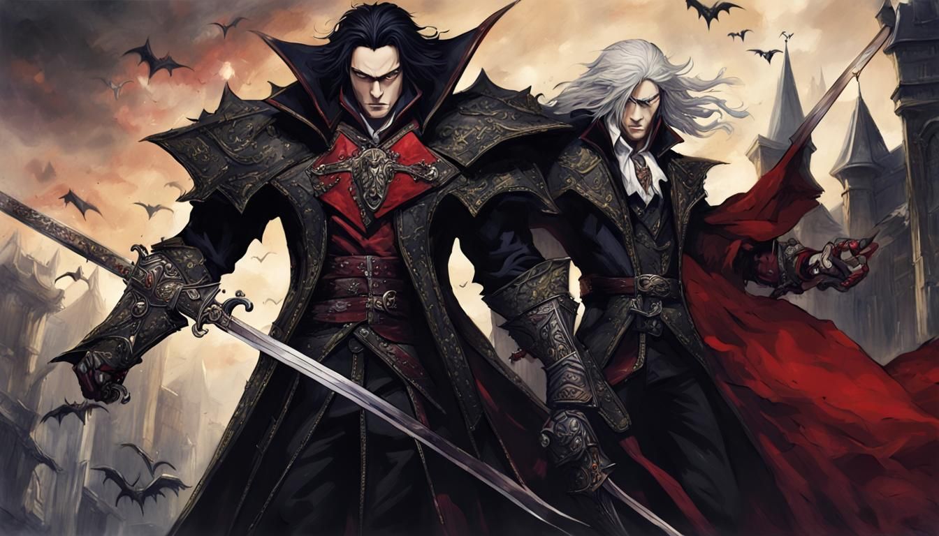 Castlevania\Vampire Hunter D Inspired - AI Generated Artwork ...