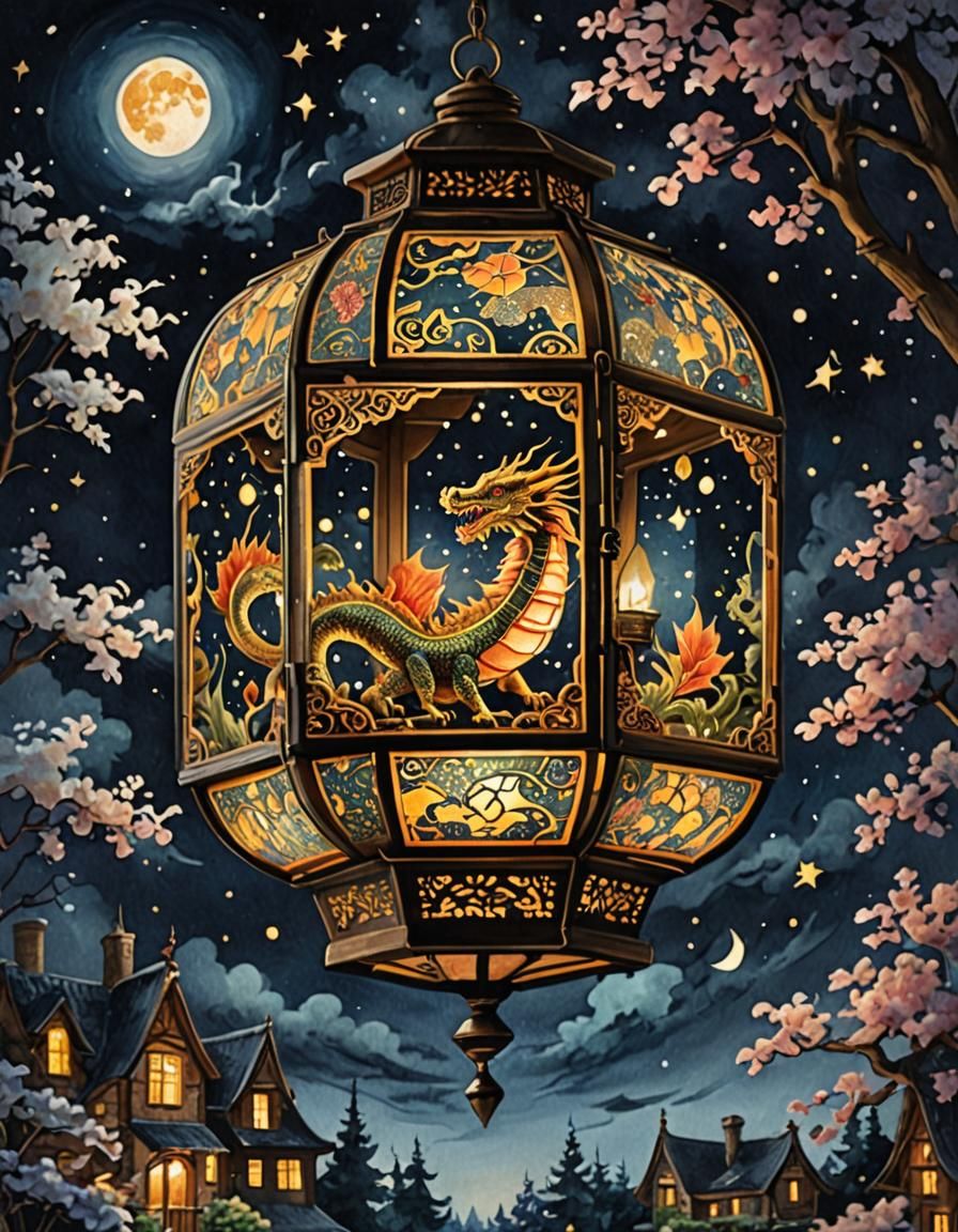 Prosperity's Radiant Beacon - AI Generated Artwork - NightCafe Creator