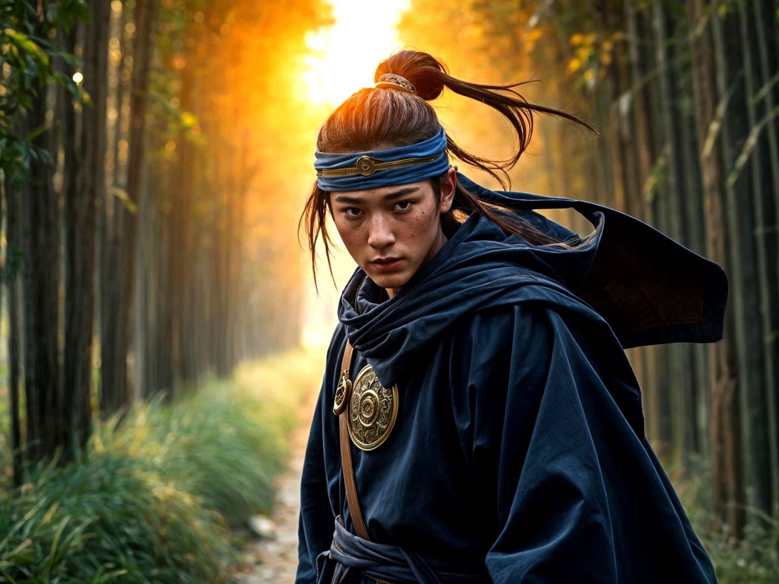 A Joseon young warrior. - Young Joseon Warrior in Turmoil