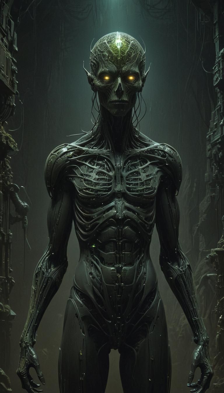 Deus Ex Machina :: a god from the Machine., surreal sci-fi fantasy art ...