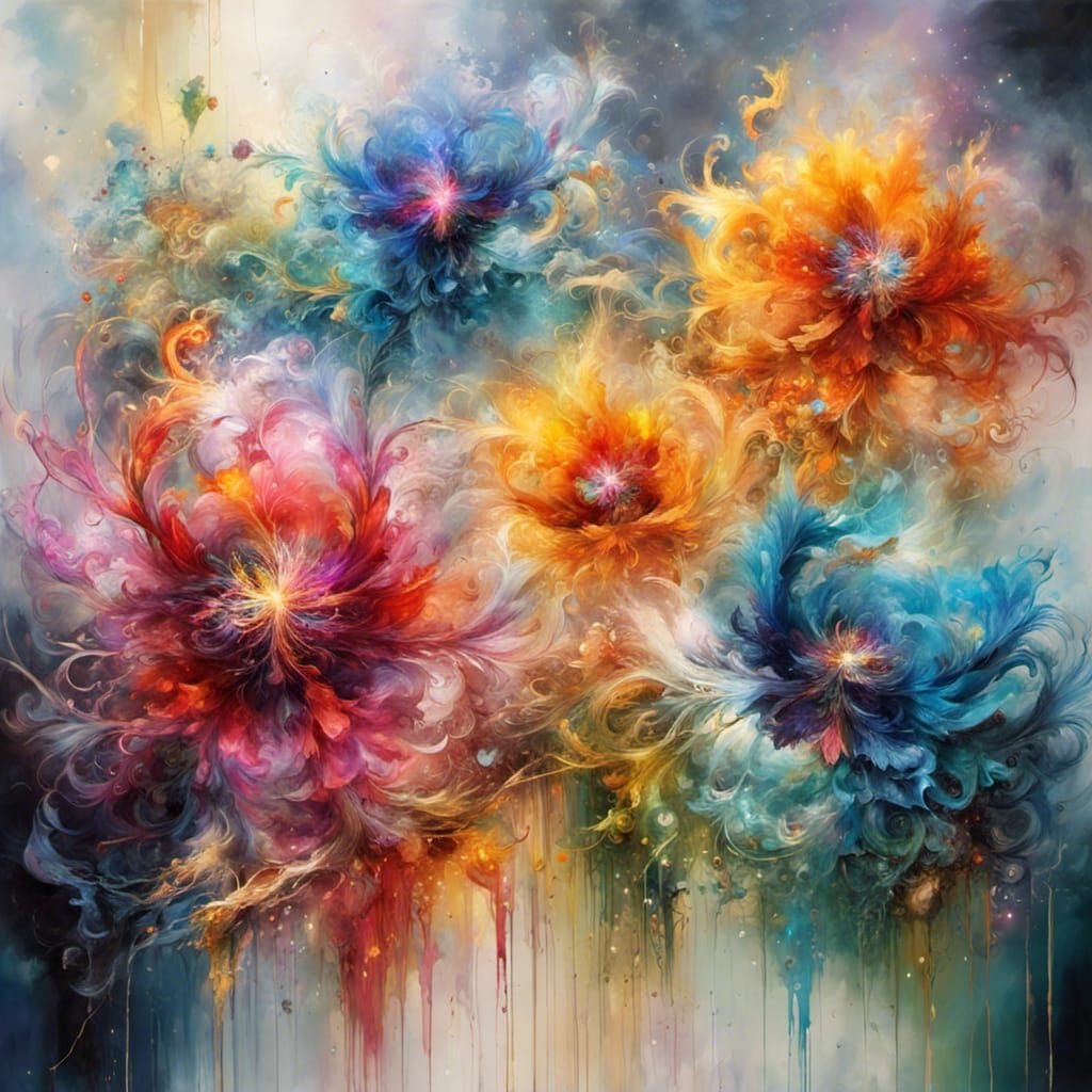 a swirling abstract glittering and sparkling design josip csoor john ...