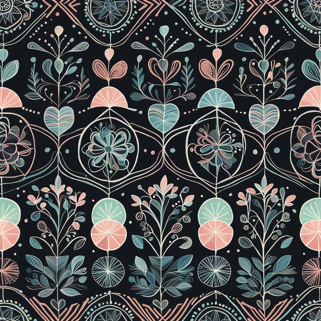 A pattern - AI Generated Artwork - NightCafe Creator