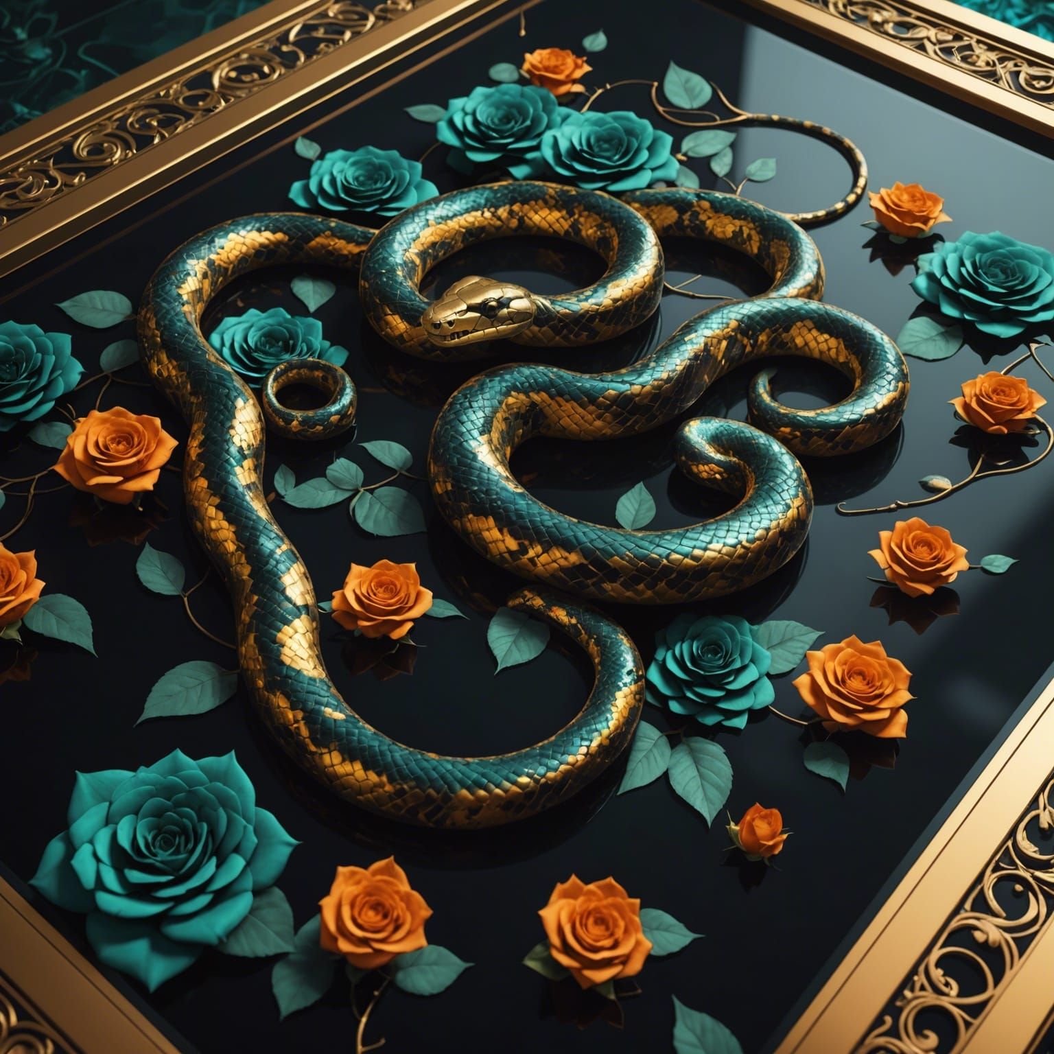 inspired by the reputation album - AI Generated Artwork - NightCafe Creator