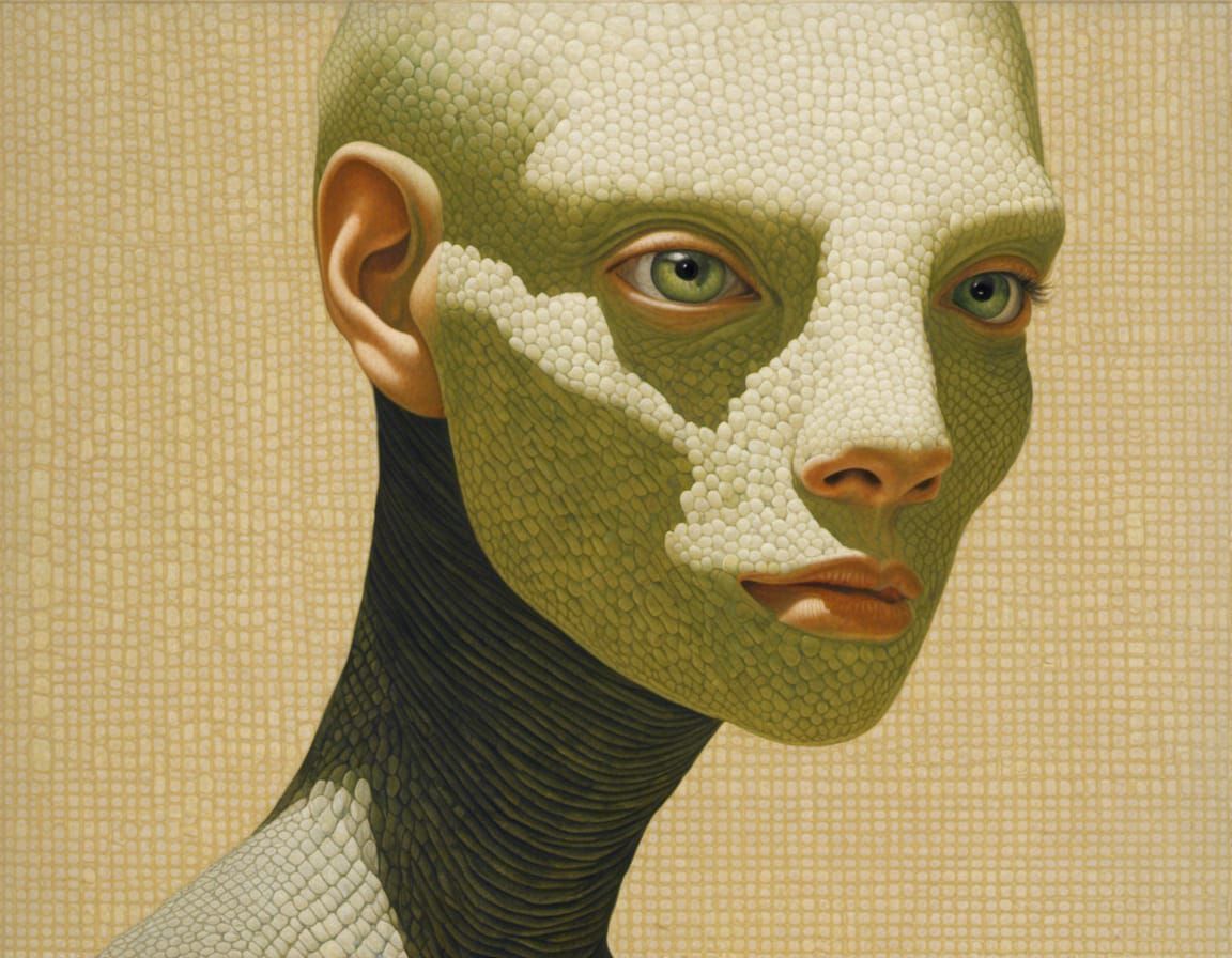 Hybrid Portrait - AI Generated Artwork - NightCafe Creator