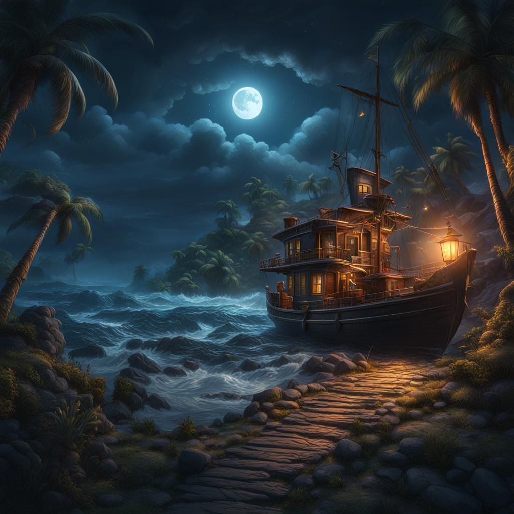 Washed up - AI Generated Artwork - NightCafe Creator