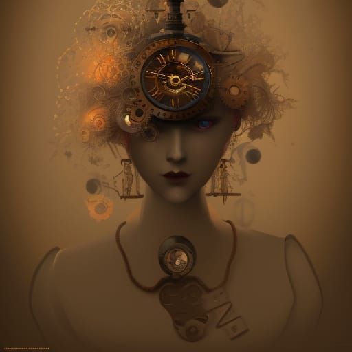 Clock (challenge) - AI Generated Artwork - NightCafe Creator