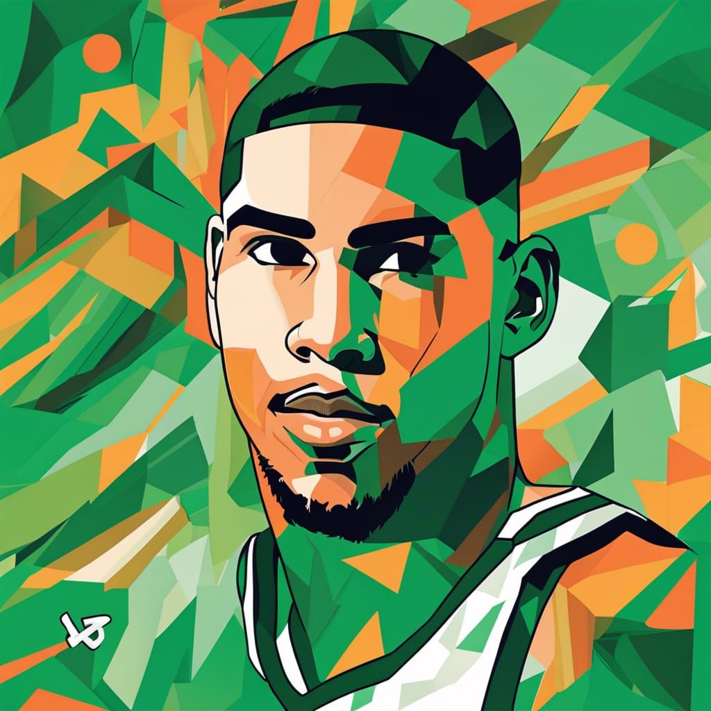 Jayson Tatum - AI Generated Artwork - NightCafe Creator