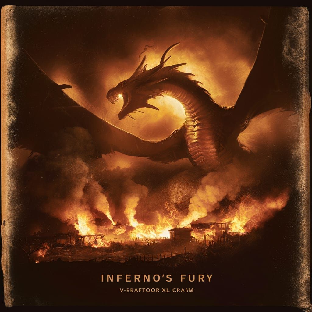 "Inferno's Fury" - AI Generated Artwork - NightCafe Creator