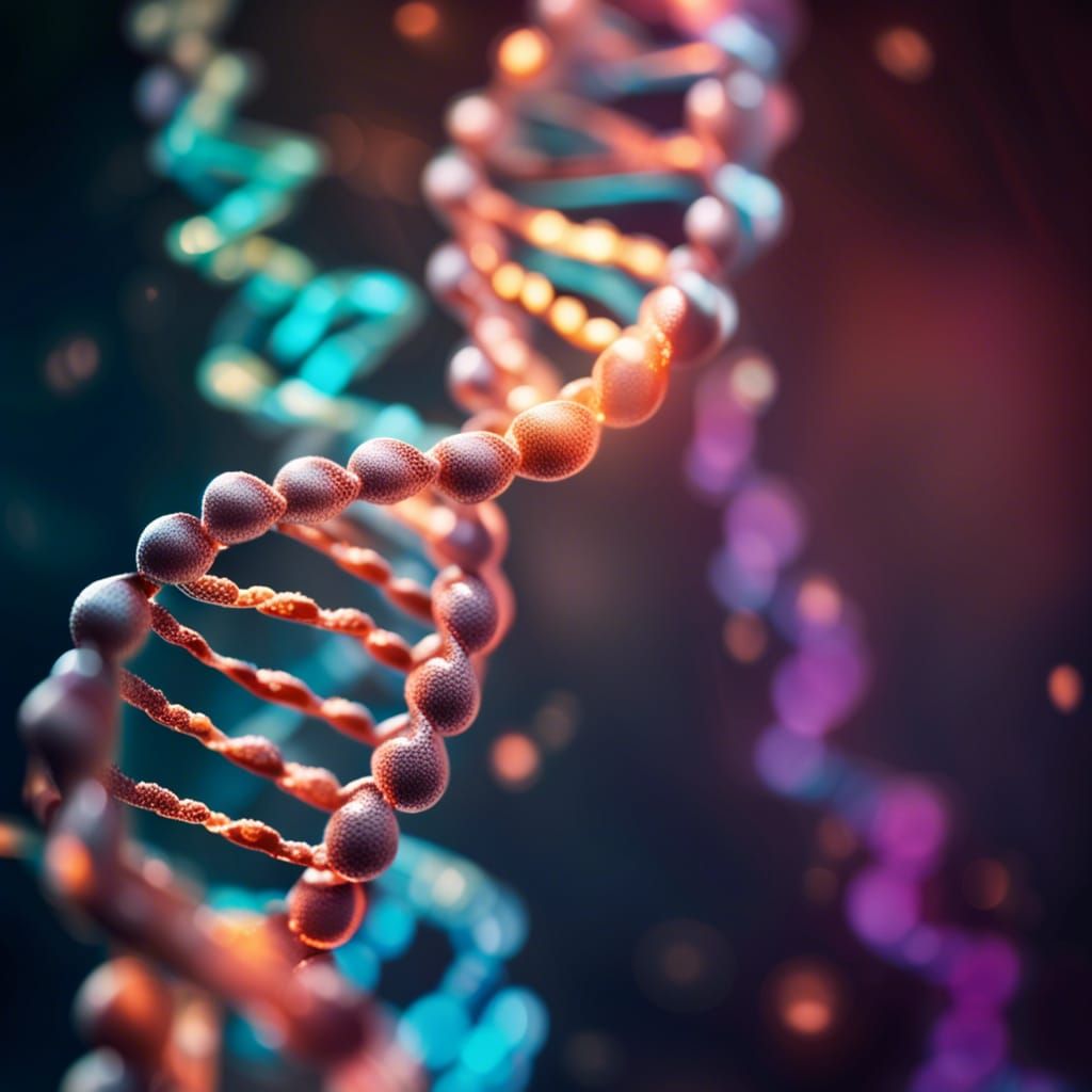 DNA. - AI Generated Artwork - NightCafe Creator